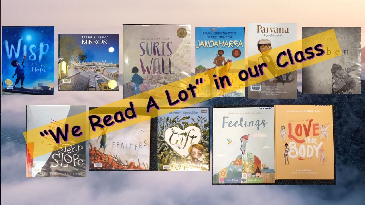 We Read A Lot in Our Class - Pushing The Edge